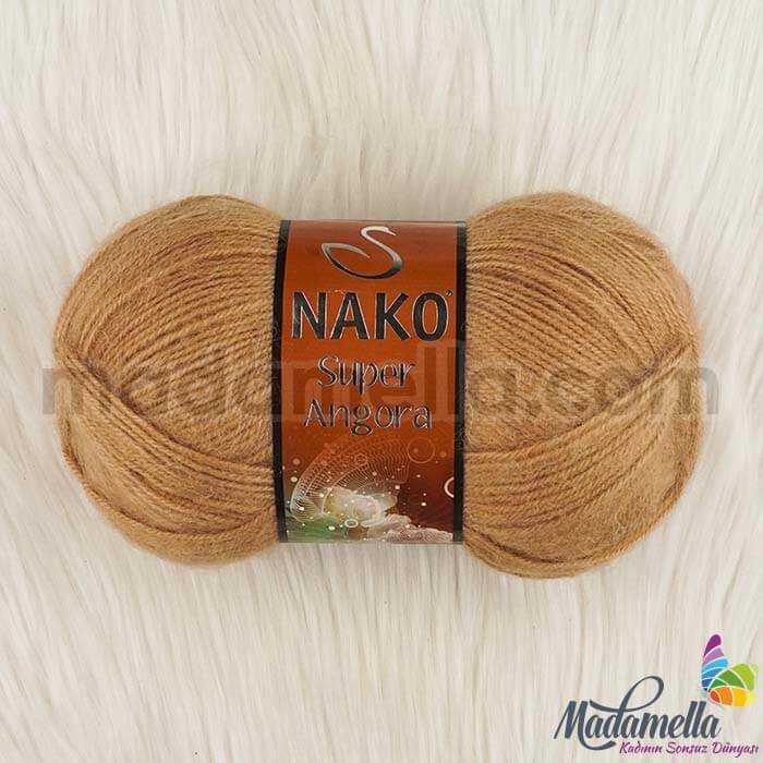 NAKO SÜPER ANGORA ÖRGÜ İPİ KLASİK ÖRGÜ İPLERİ Nako